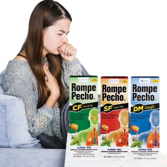 Rompe Pecho Official Website: Against Flu & Colds